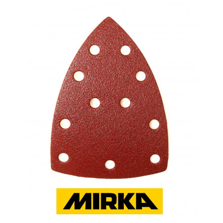 100x150mm Mirka delta sanding pads for Bosch sanders and others, hook ...